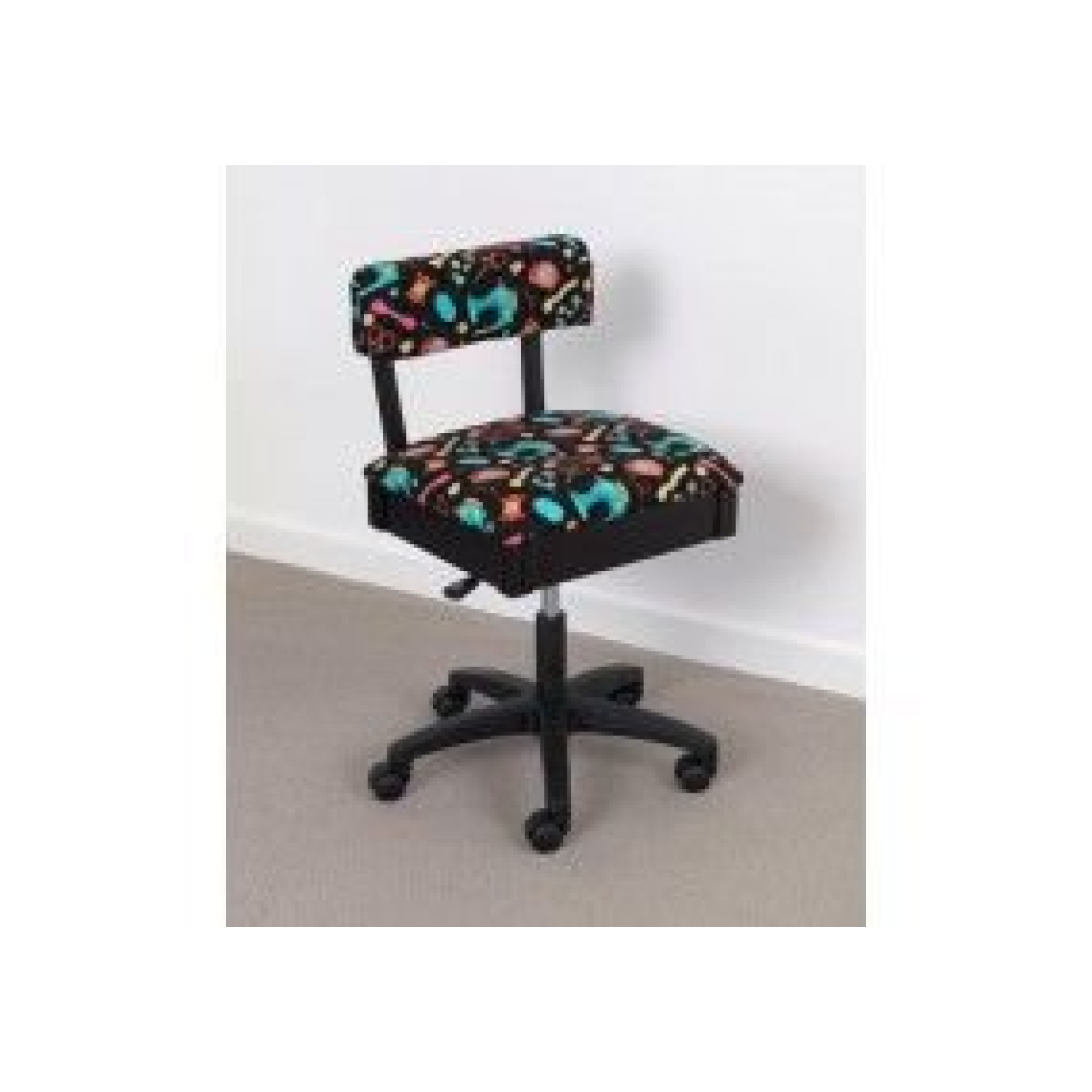 Horn Gas lift chair coloured Fluro | The Sewing Machine Company