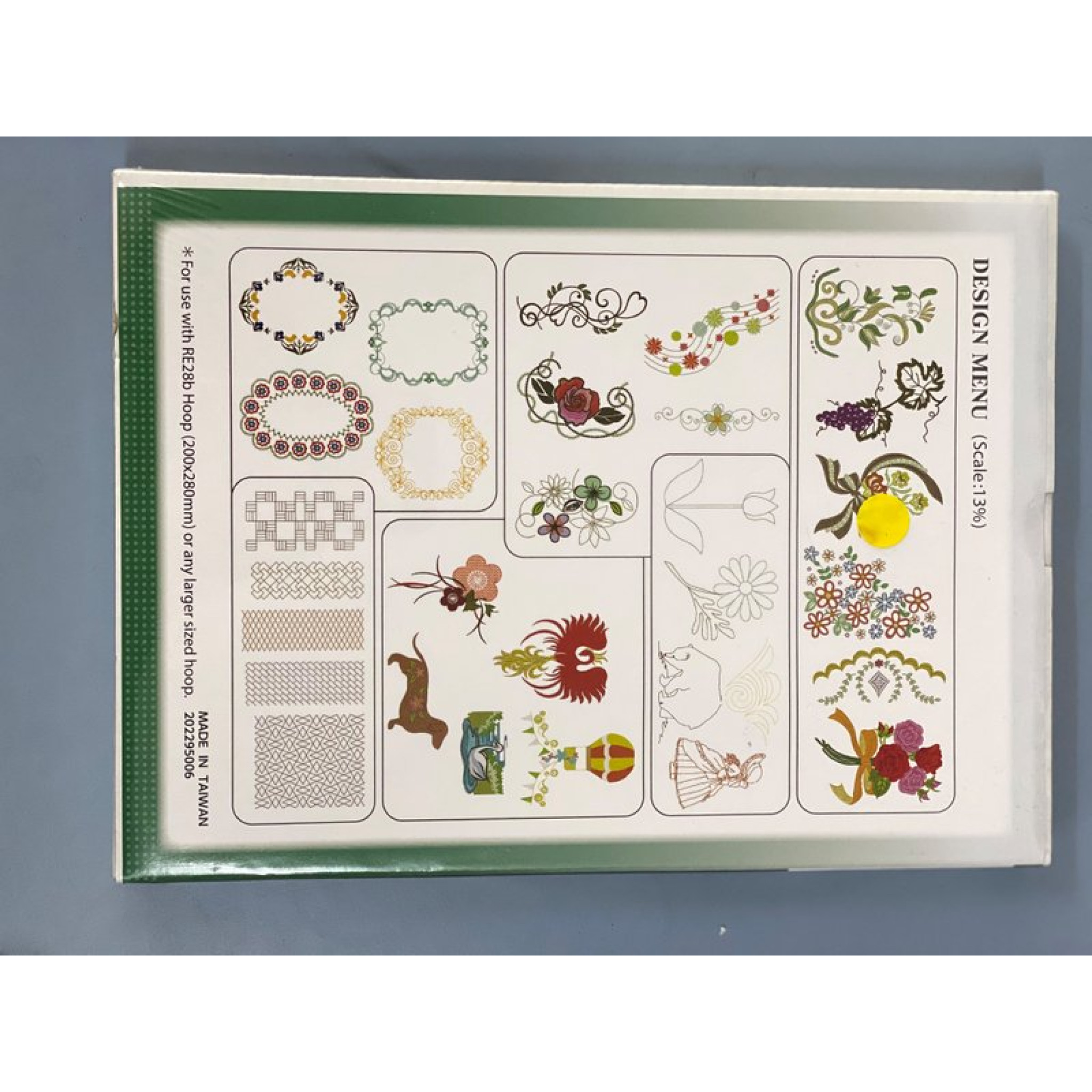 Janome Large Embroidery Designs 202295006 | The Sewing Machine Company