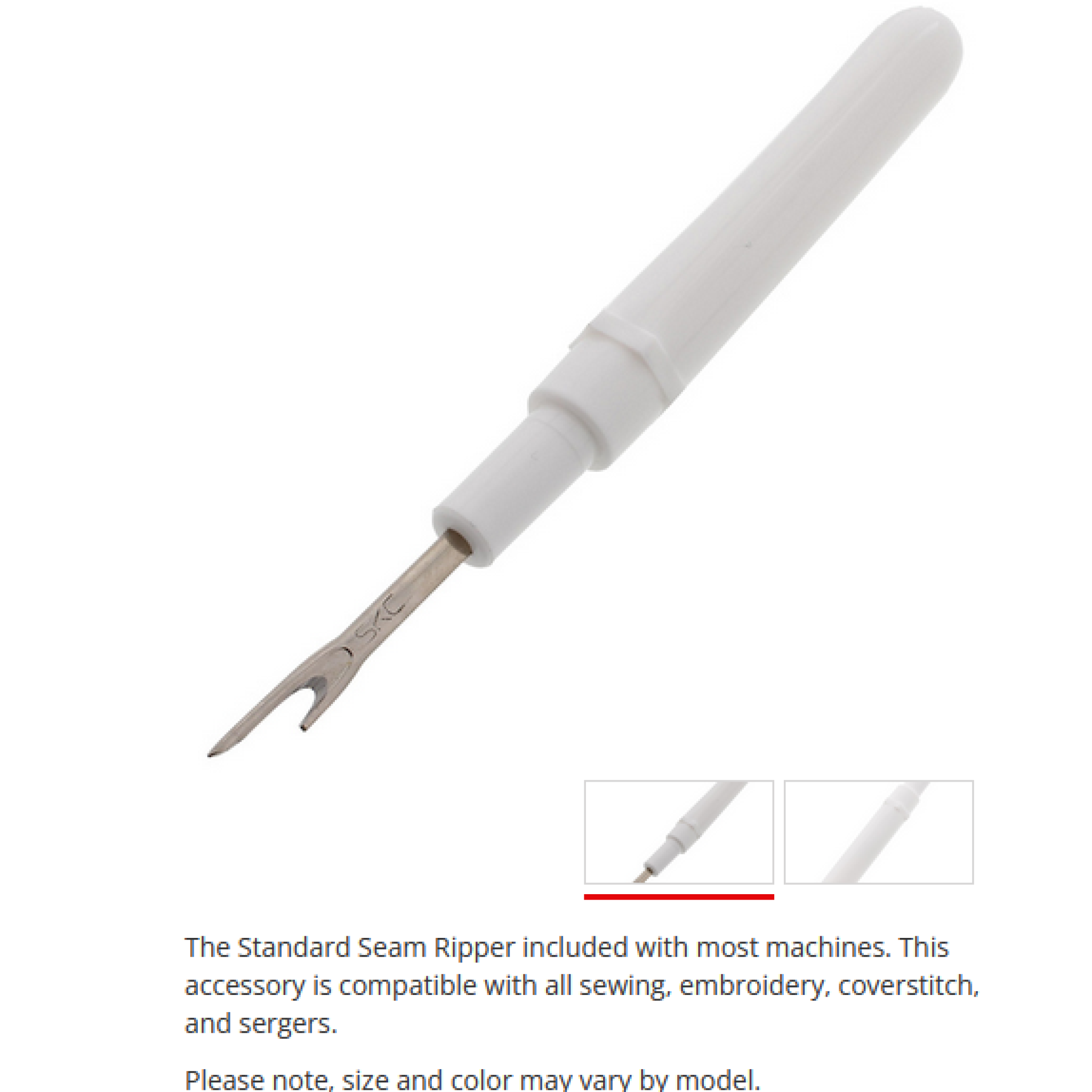 Janome seam ripper | The Sewing Machine Company